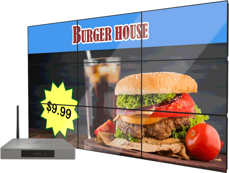 Digital Signage Solution - In-Store Media | My Instore Radio